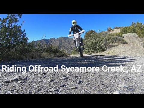 Riding Offroad Sycamore Creek, AZ - YouTube