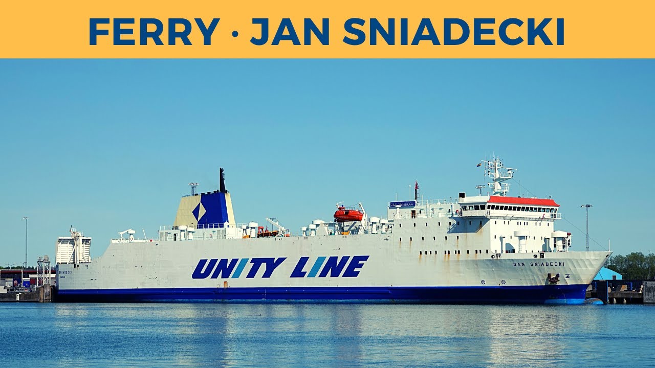Departure of ferry JAN SNIADECKI, Ystad (Unity Line) - YouTube