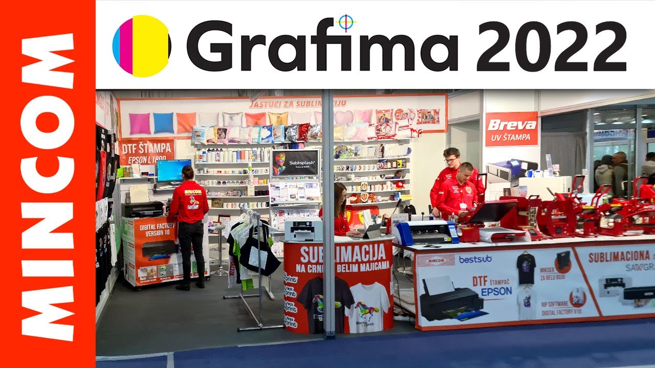 Sajam Grafima Beograd 2022 - Mincom d.o.o. - YouTube