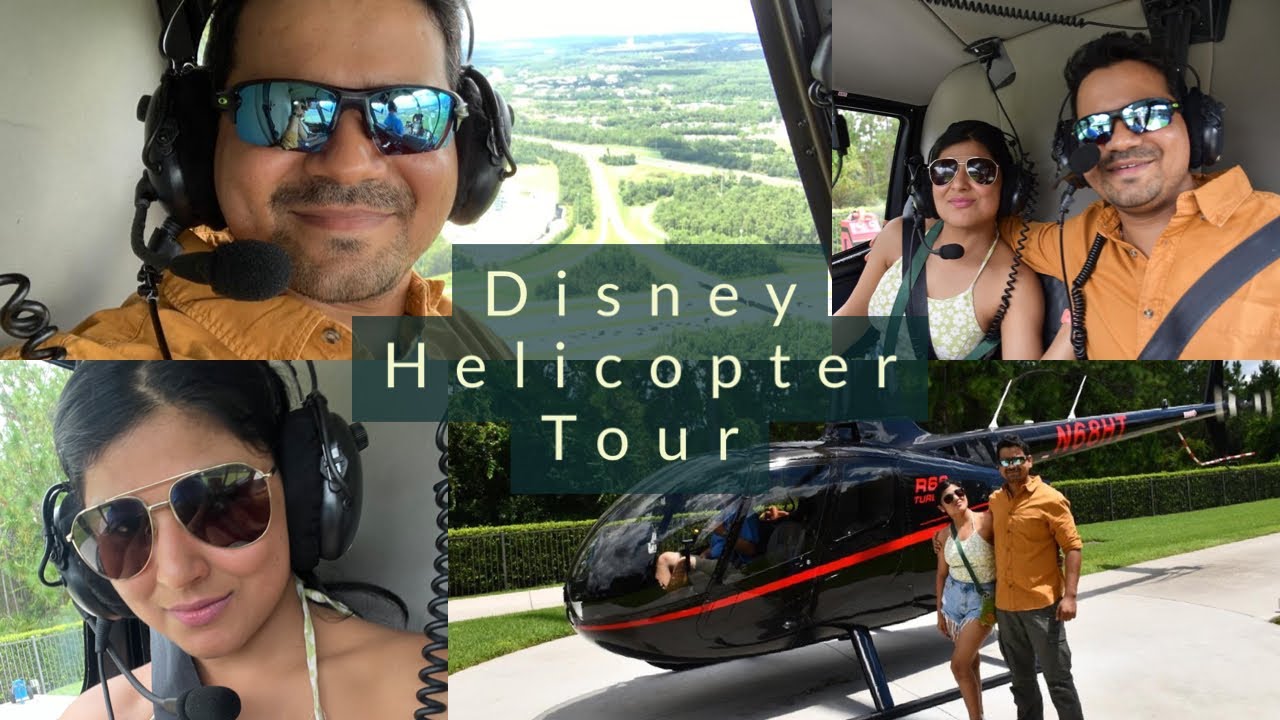 Disney Orlando Helicopter Tour| Largest Hotel Marriott|Disney Spring ...
