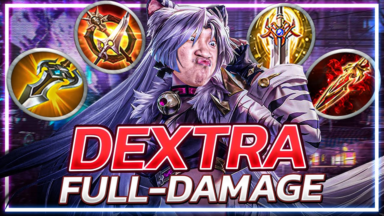 ROV:Dextra Full DAMAGE ตบทีเดียวร้องจ๊ากกกก!! - YouTube