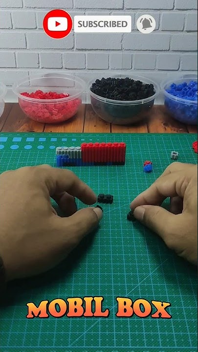 Membuat Mobil Box ( Goblocks || Lego || Stacking Blocks || Balok Susun ) - YouTube