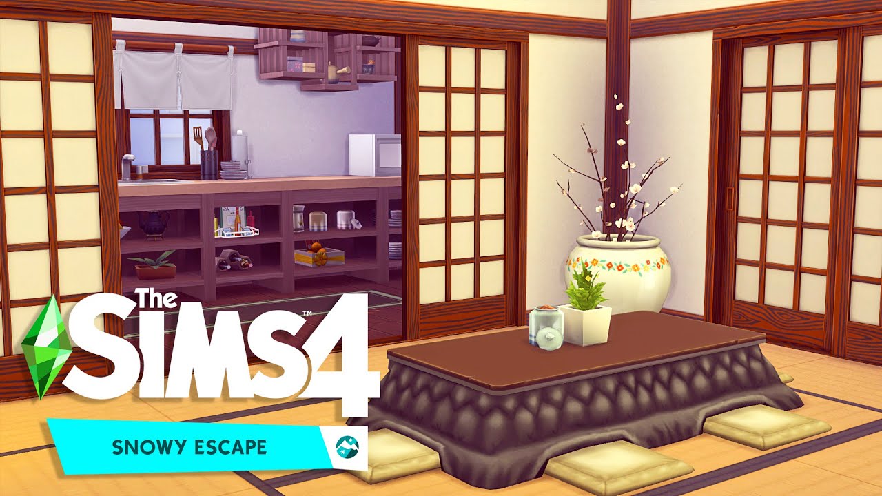 THE SIMS 4 SNOWY ESCAPE | Speed Build & Mini-Review [Base Game + Snowy ...