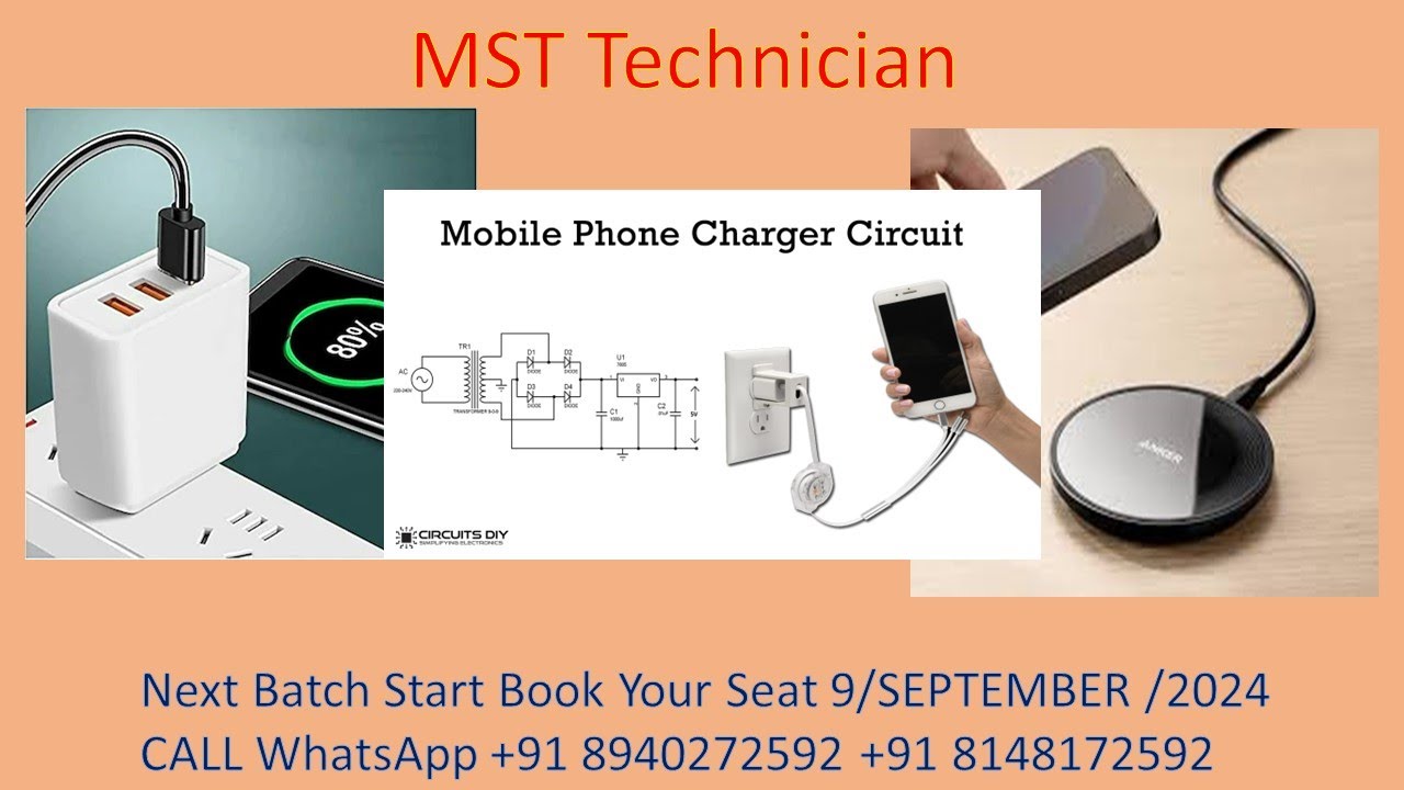 Mobile Charging Section Schematics Diagrams part 1 in Tamil - YouTube