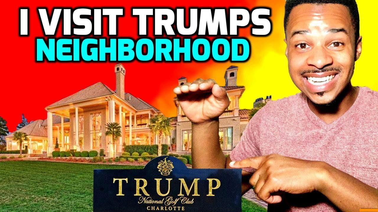 I Went Into Donald Trump Neighborhood ( The Lifestyle Of Rich People ...