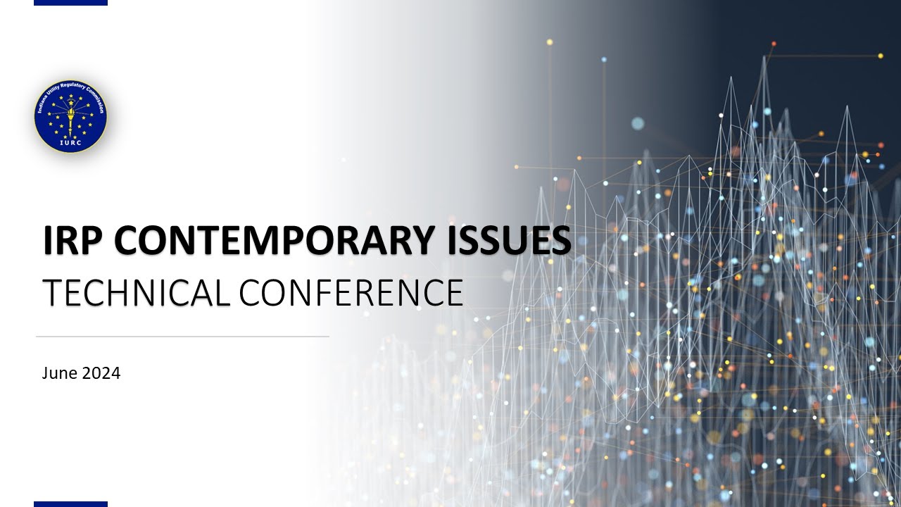 2024 IRP Contemporary Issues Technical Conference - YouTube