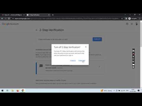 How to Stop Two Step Verification in Gmail - How to Disable 2 Step ...