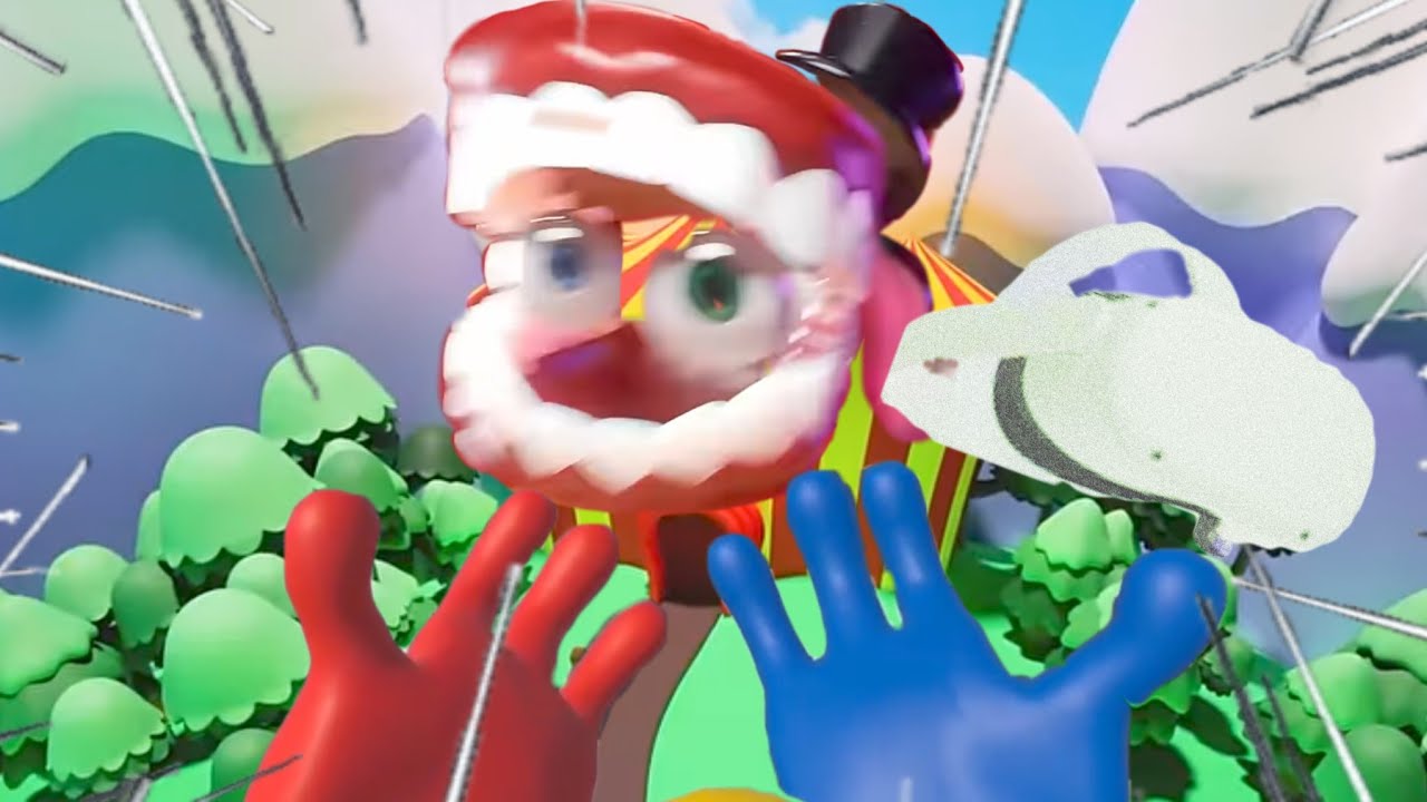 PLAYING THE AMAZING DIGITAL CIRCUS IN VR (I got lots of secret endings ...