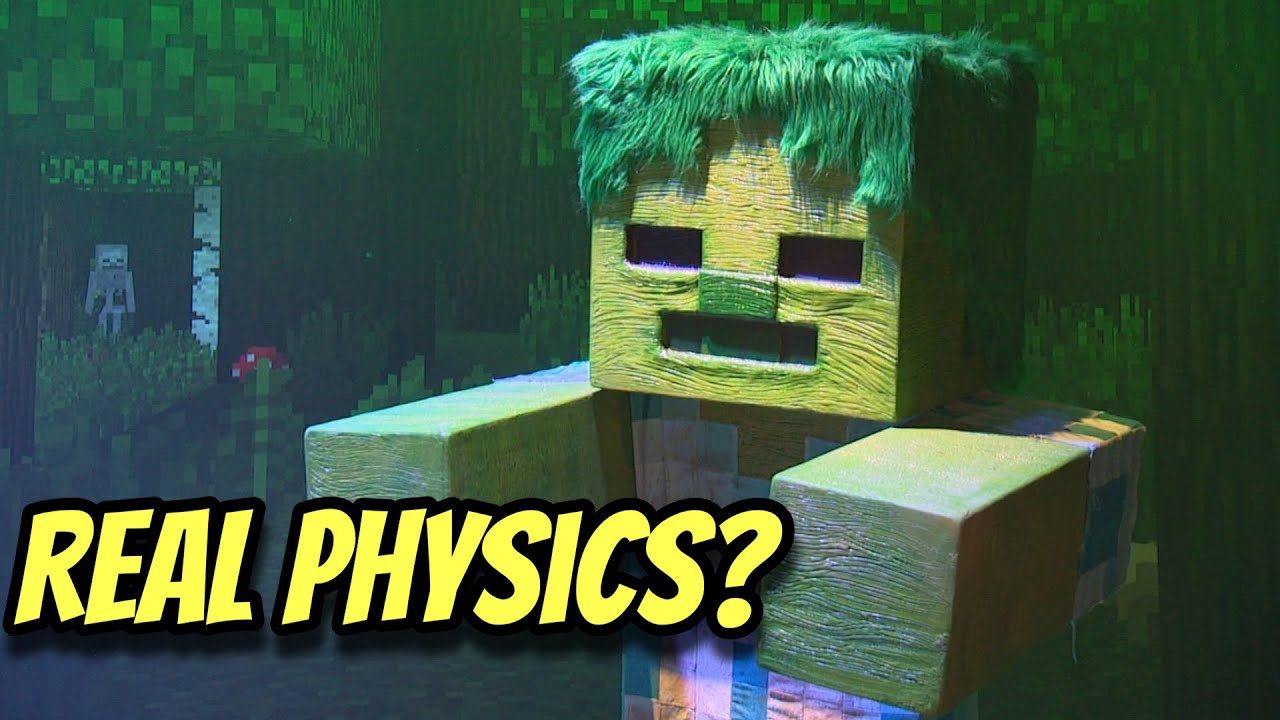 Minecraft but with REAL physics. . - YouTube