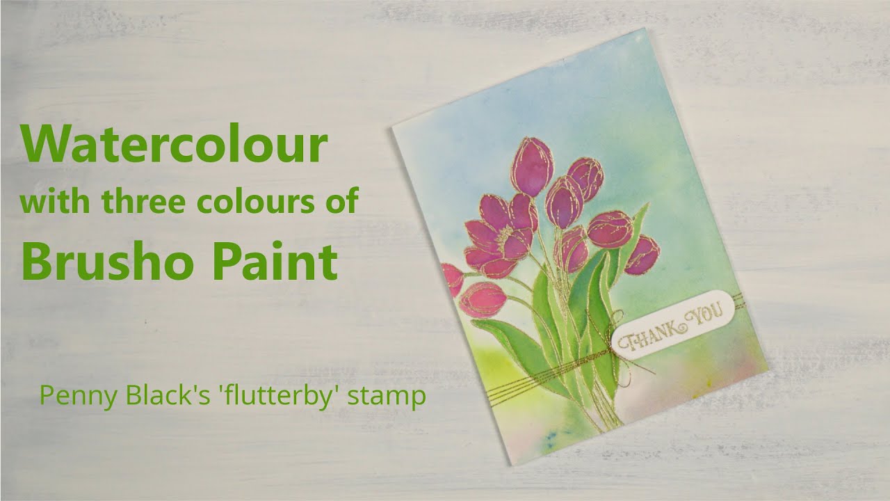 Watercolouring with Brusho (from the archive) - YouTube