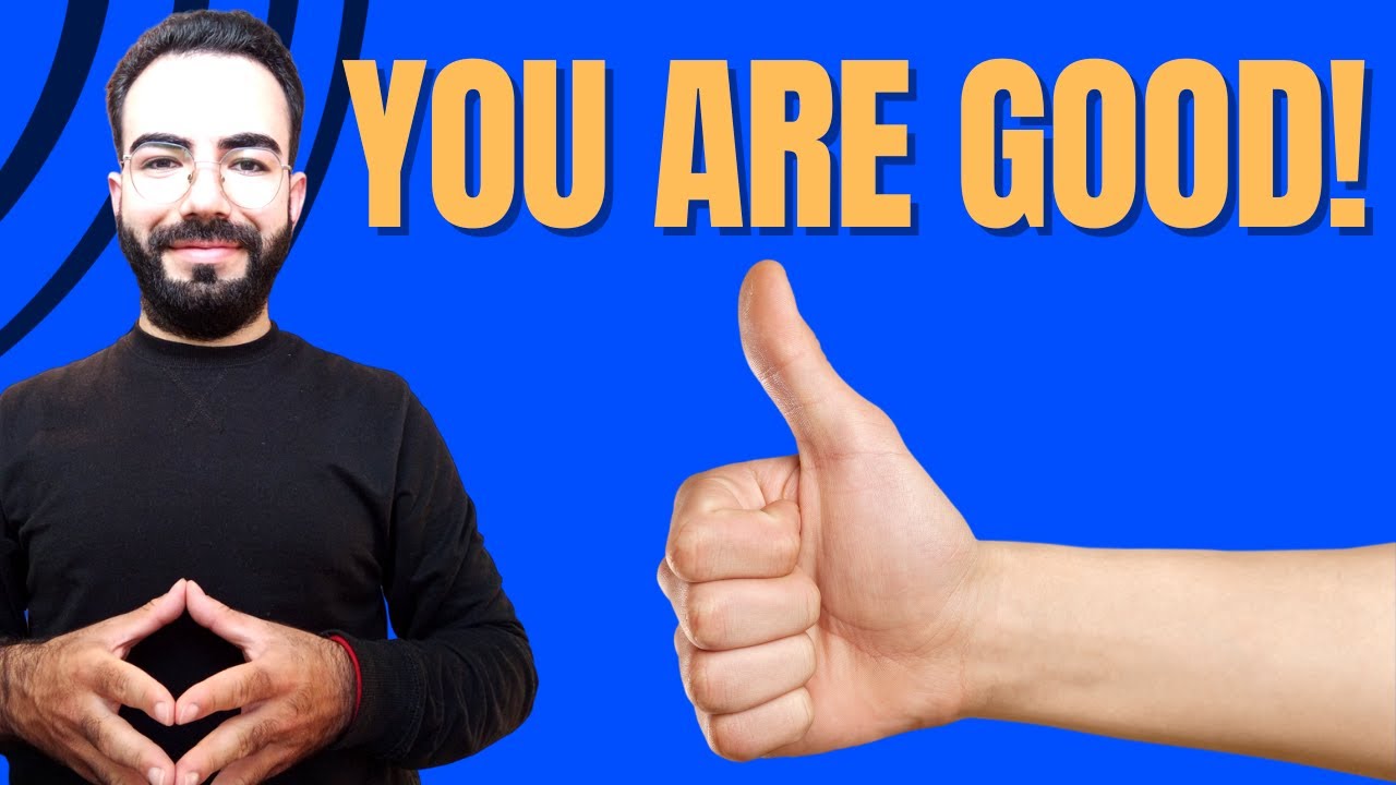 IT IS OK TO SAY YOU ARE GOOD! #psychology #personaldevelopment - YouTube