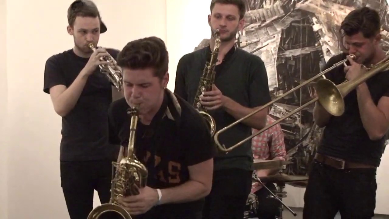 Leo P - solos from a Lucky Chops Brass Band show 9/22/13 - YouTube