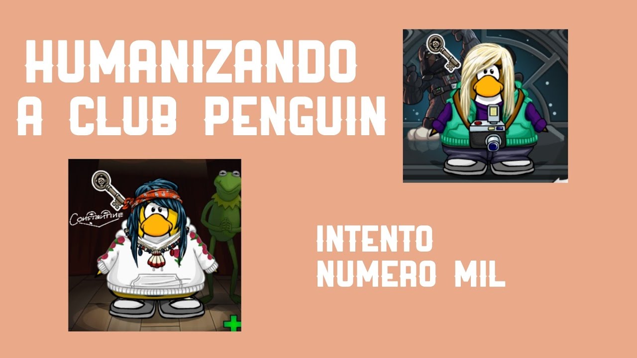 Humanizando a club penguin - YouTube