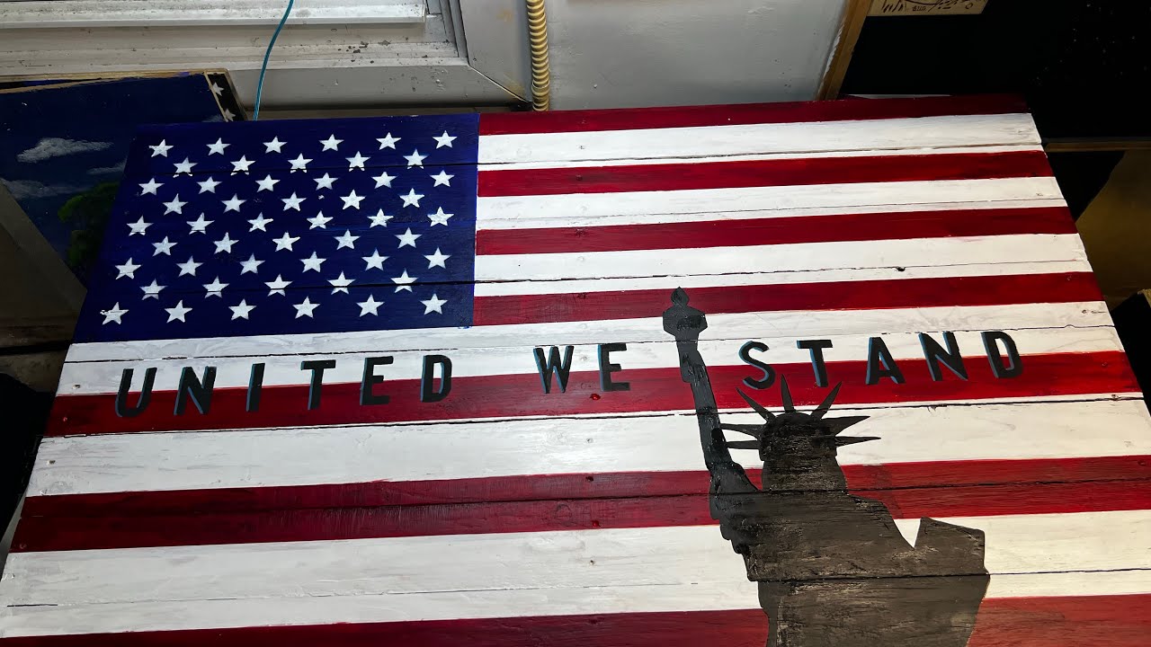 Madison Rising- The Star spangled Banner. With my art. - YouTube