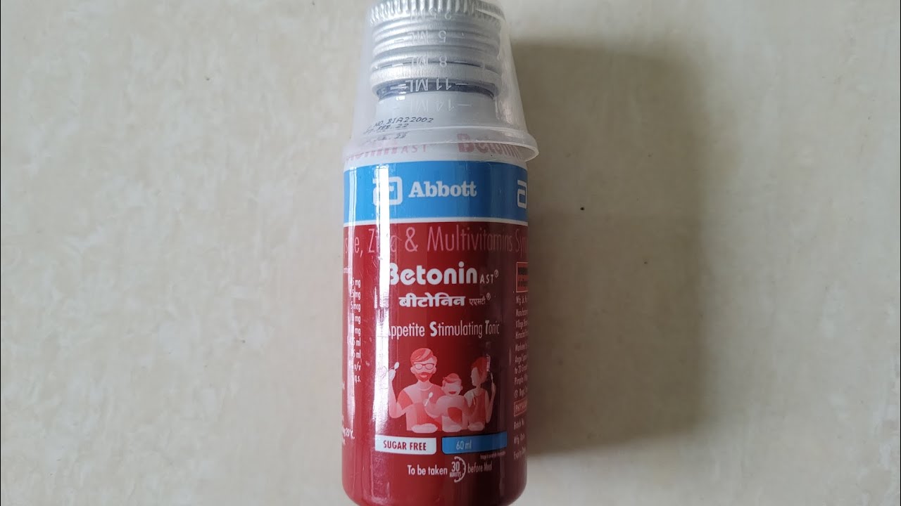Brand Name Series | Drug #168 | Betonin AST Syrup | Multivitamin with ...