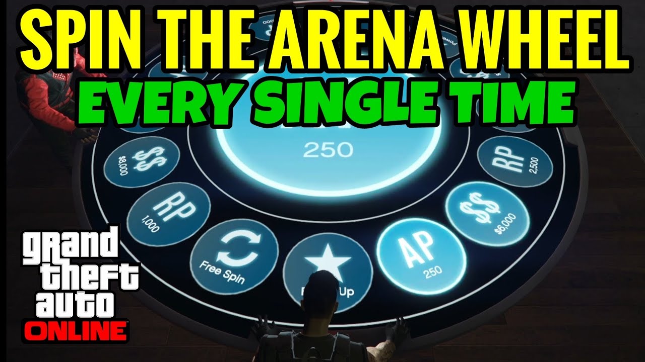 GTA Online - How I Spin the Arena Wheel Every Time - YouTube