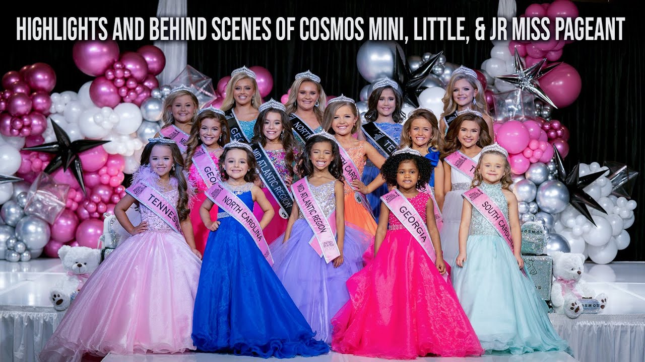 Highlights and Behind Scenes of Cosmos Mini, Little, & Jr Miss Pageant ...