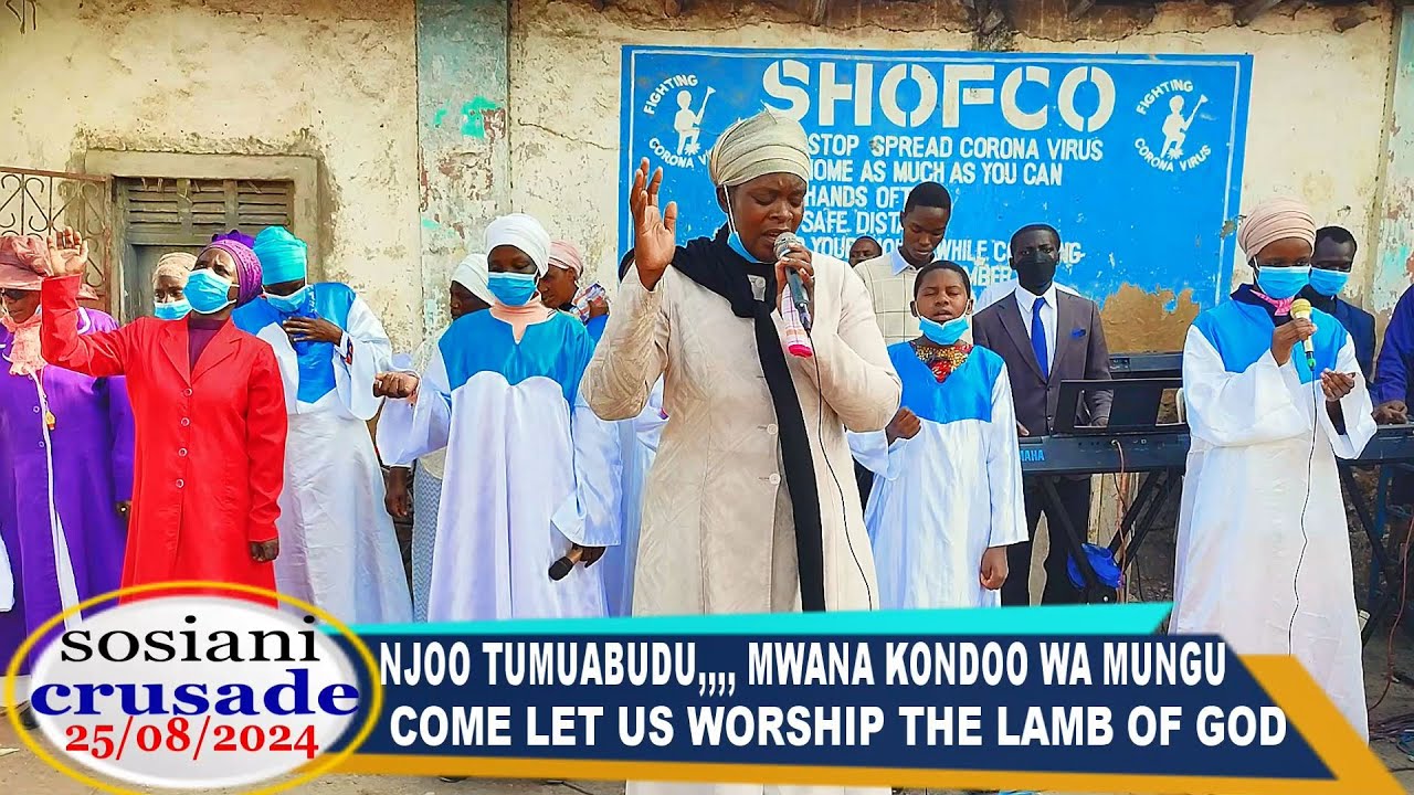 NJOO TUMUABUDU COME WE WORSHIP HIM THE LAMB OF GOD&HOLY IS THE LAMB OF ...