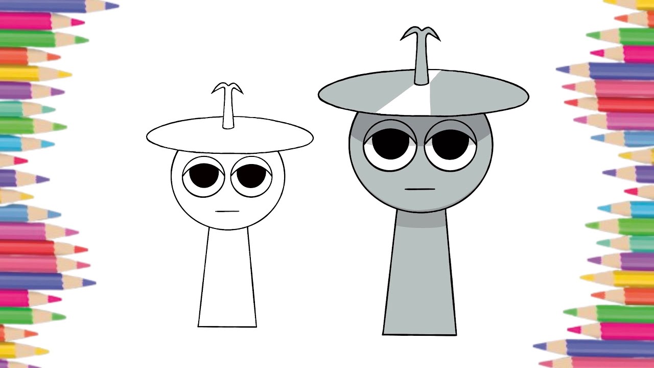 How to draw Silver (Clukr) from Incredibox Sprunki Step by Step - YouTube