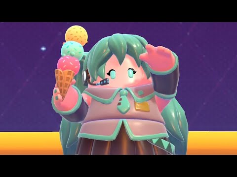 Hatsune Miku - Ice Cream Catastrophe Celebration - Fall Guys - YouTube