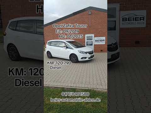 Opel Zafira C Business 7-Sitzer Kamera AHK Navi Alu