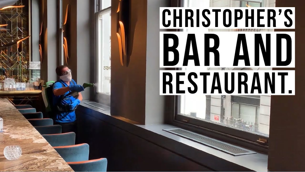 ElectroClean: Working With Christopher's Bar And Restaurant - YouTube