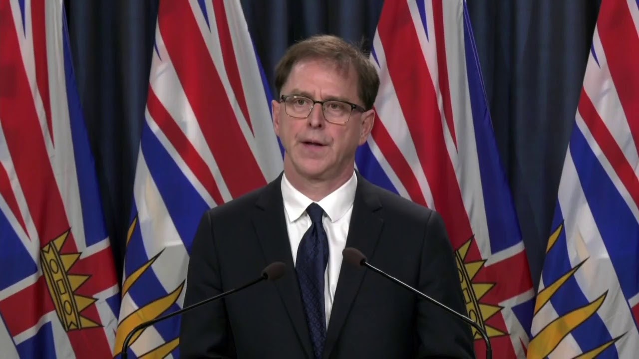 Minister of Health Adrian Dix and Senior's Advocate Isobel Mackenzie ...