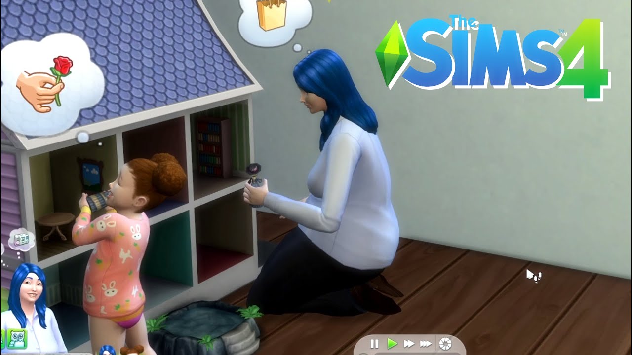 Sims 4 - 27 - Karriere und Kind parallel schaukeln - YouTube