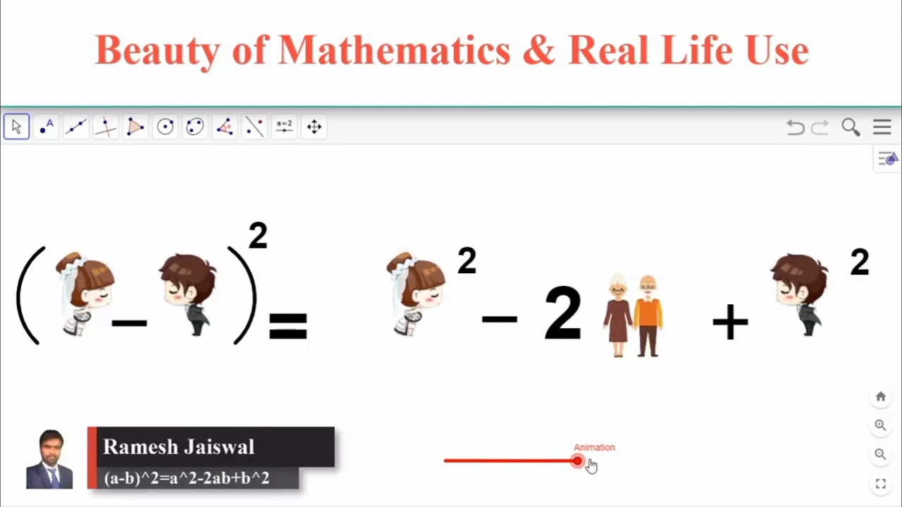 beauty of mathematics use GeoGebra - YouTube