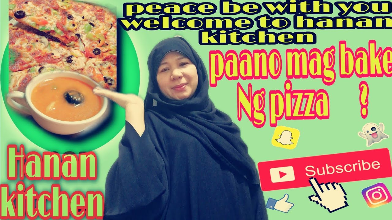 hanan kitchen Pizza with soup - YouTube