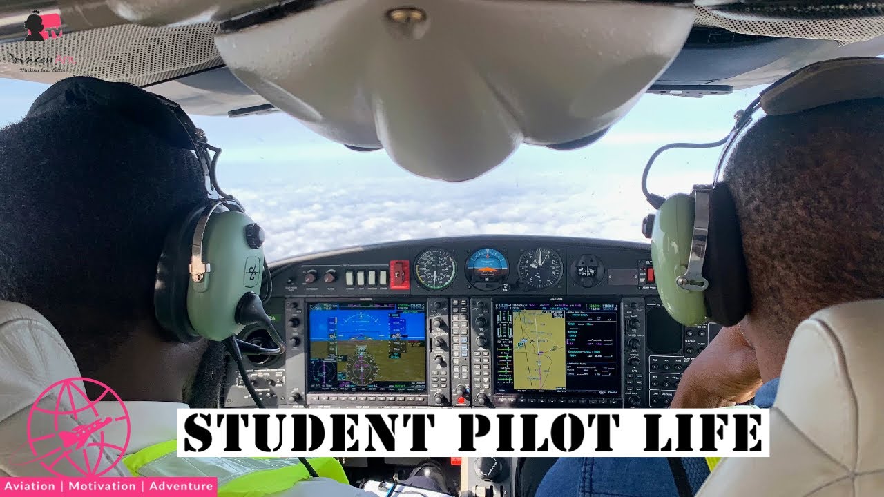 Exceptional Student Pilot Takeoff | Garmin EFIS Cockpit Flight Training ...