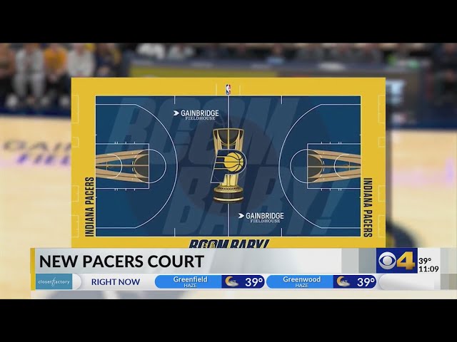 Indiana Pacers New Court