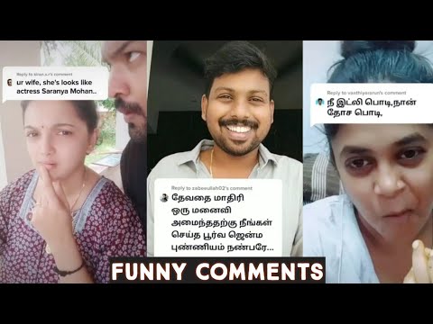 funny comments reactions tik tok - YouTube