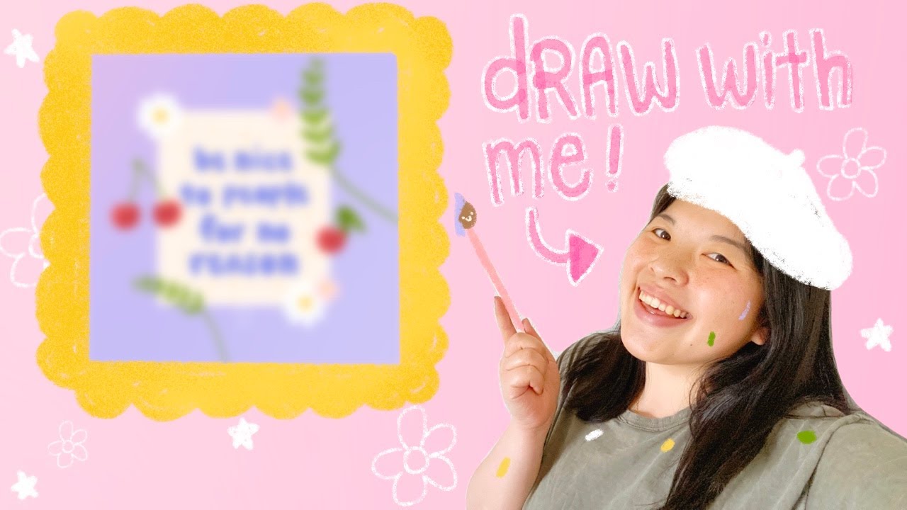 Draw With Me! | Let's chat and draw this fun still life painting - YouTube