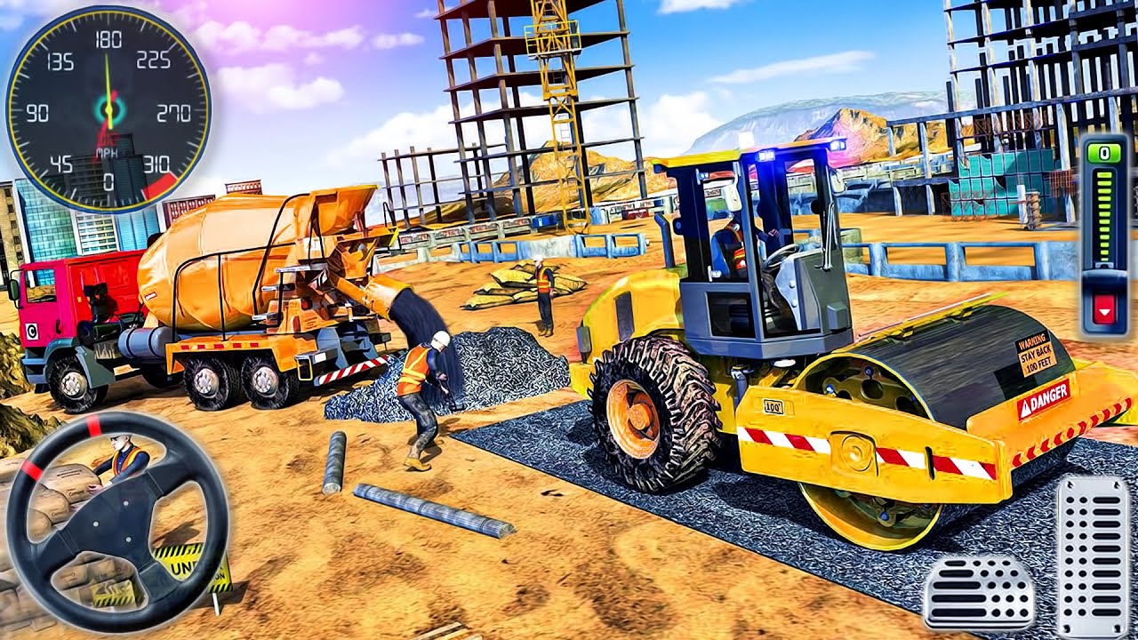Advance City Construction Simulator 2024 - Road Builder Excavator ...