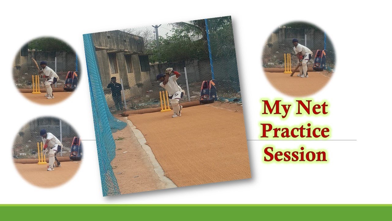 Cricket Net Practice Session - YouTube