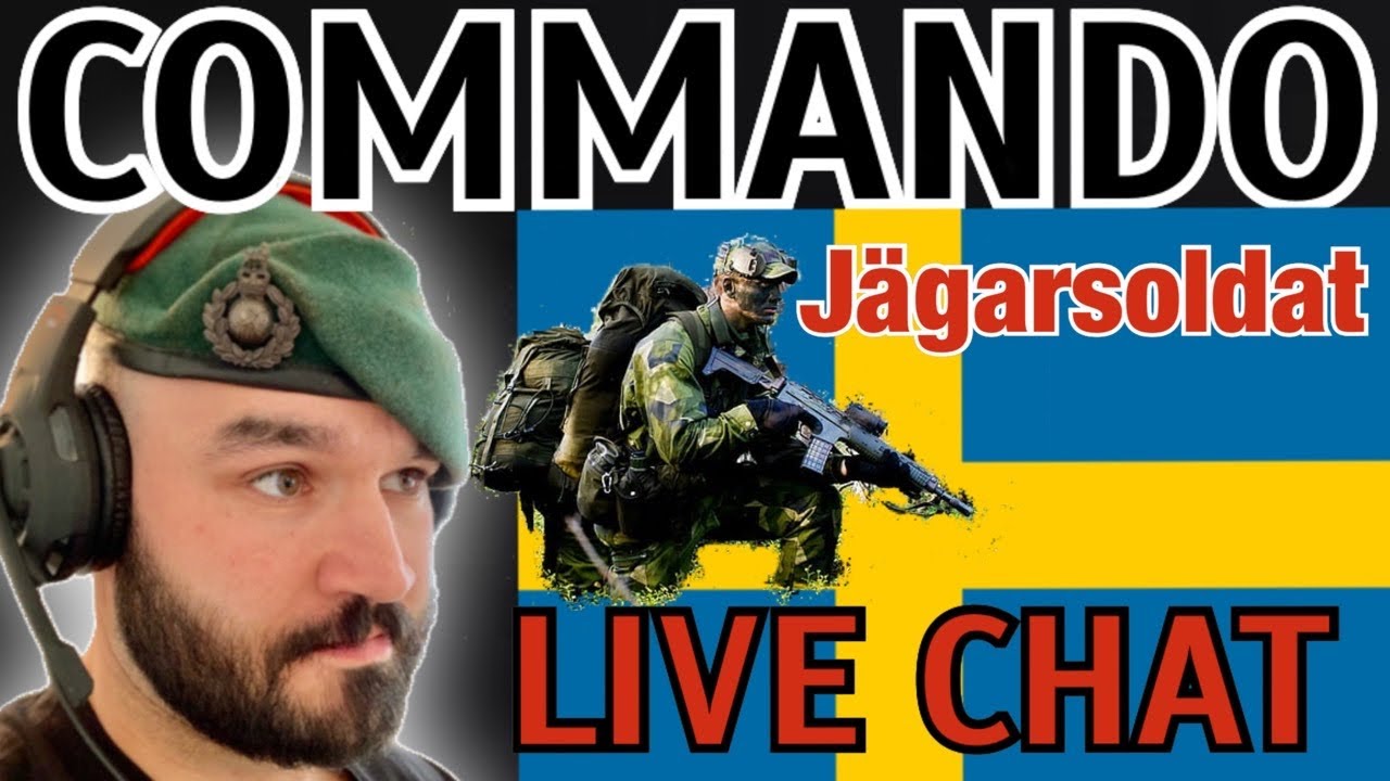 Swedish Ranger Soldiers | Jägarsoldat | UK COMMANDO LIVE CHAT - YouTube