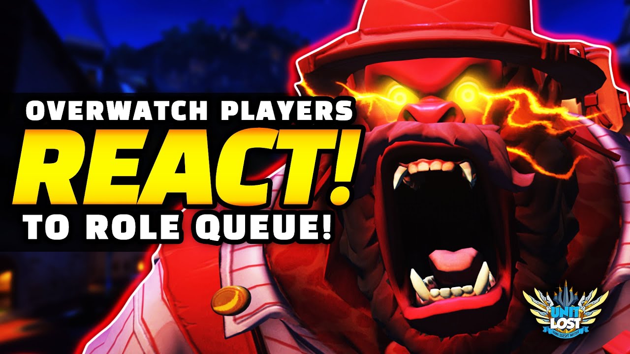 Overwatch Players React To Role Queue! - YouTube