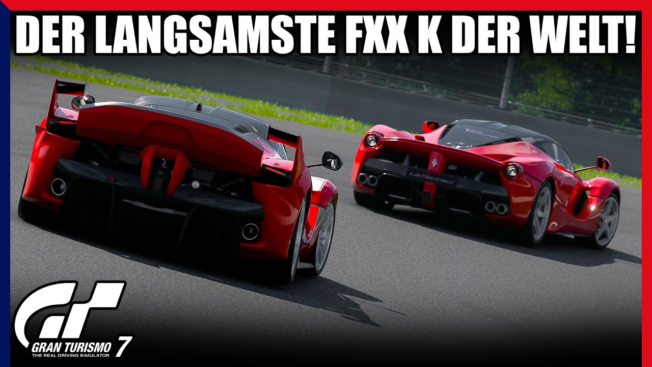 Wie gut ist der langsamste Ferrari FXX K? 🤔 | Gran Turismo 7 - YouTube
