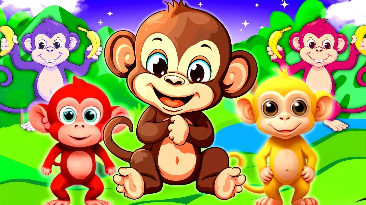 🔴 Learn With Colors! | Baa Baa Black Sheep | Baby duck Doo Doo | Five ...