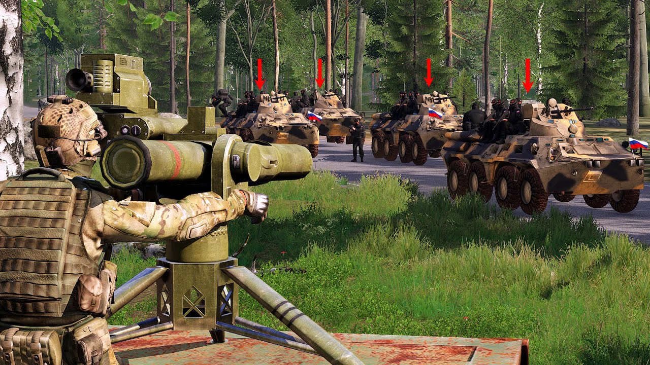 Ukrainien forces blow up Russian tank with AT LAUNCHER one shot in ...