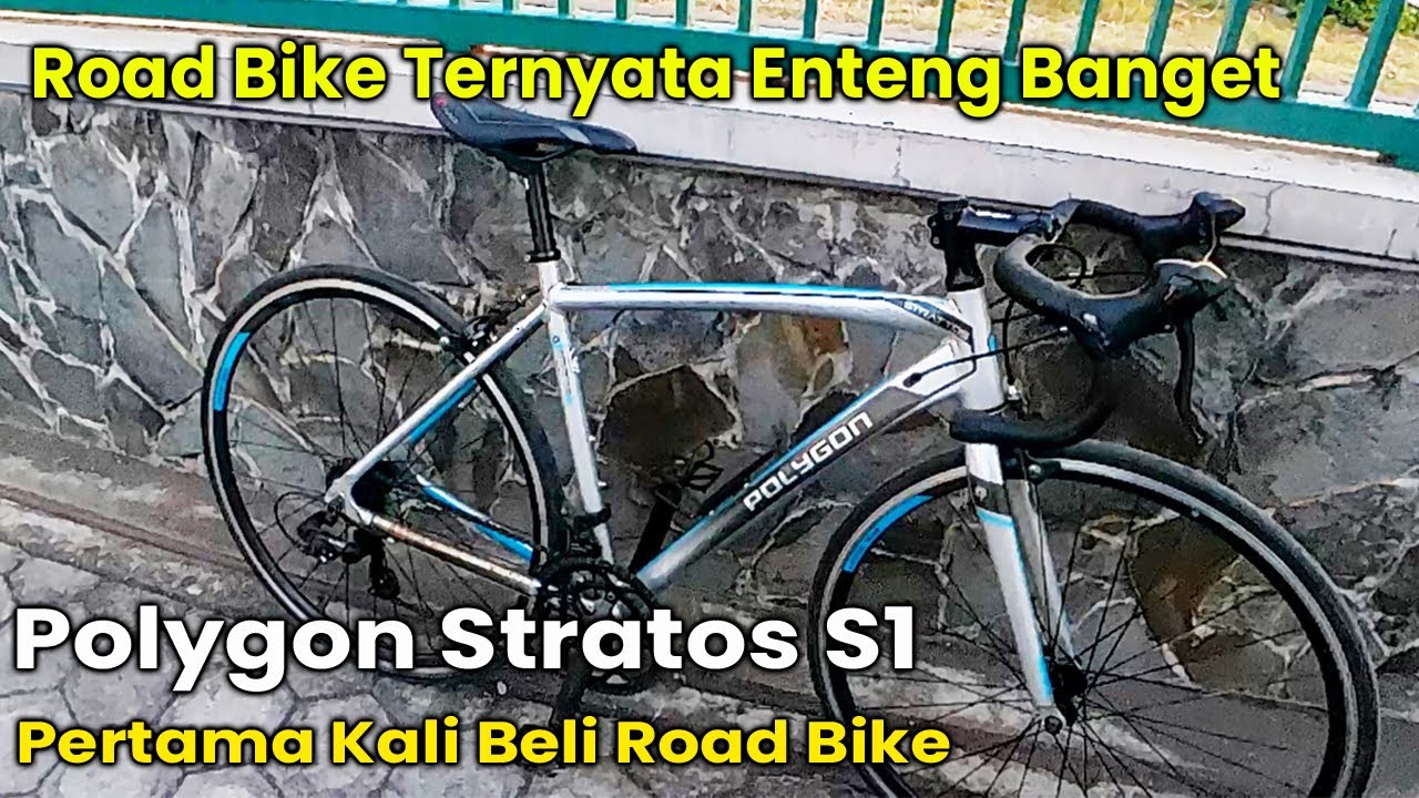 Road Bike Polygon Termurah | Beli 2nd Polygon Stratos S1 & Review - YouTube