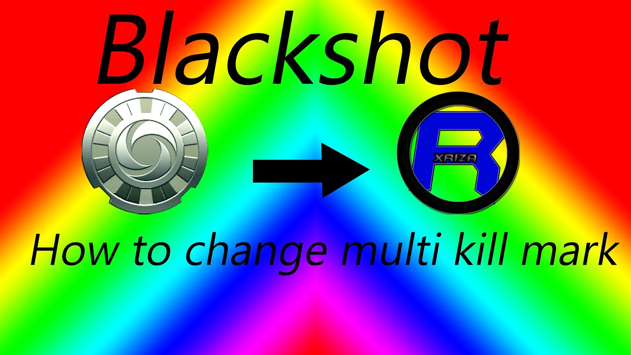 「Blackshot Tutorial」How to change your blackshot kill mark! - YouTube