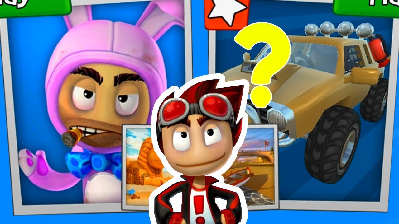 Beach Buggy Racing 2 | 4 Tries For New Car Unlocked - YouTube