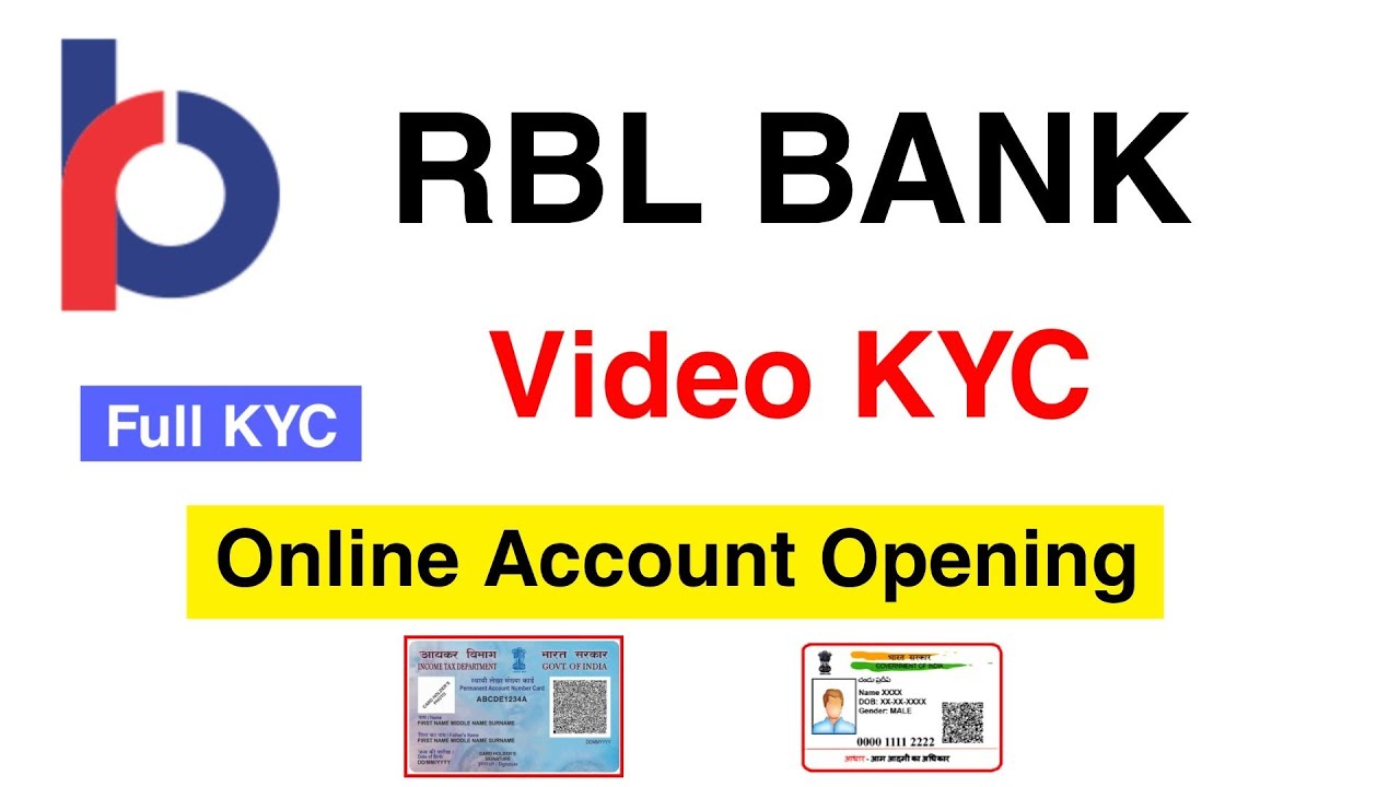 RBL Bank video kyc Account opening online | RBL bank zero balance ...