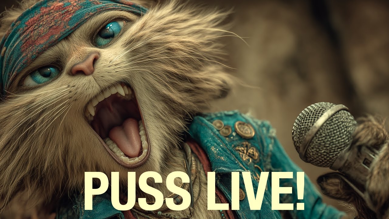 PUSS: RIDE THE WAVE | Hard Rock Cat Band | Tribute to Eric Carr (KISS ...