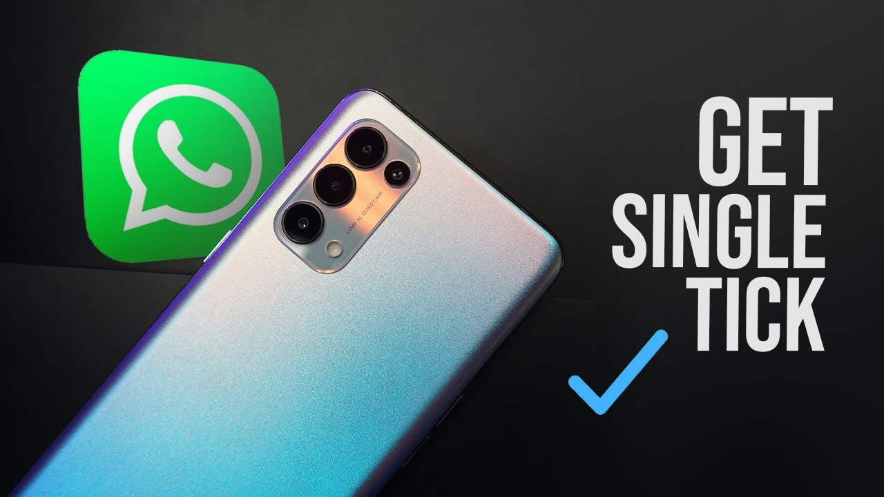 How to Get Single Tick in WhatsApp Even when Online in Android ...