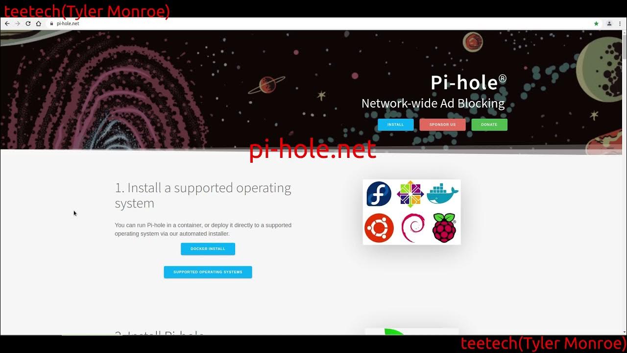 PI-Hole DNS Server Setup - YouTube