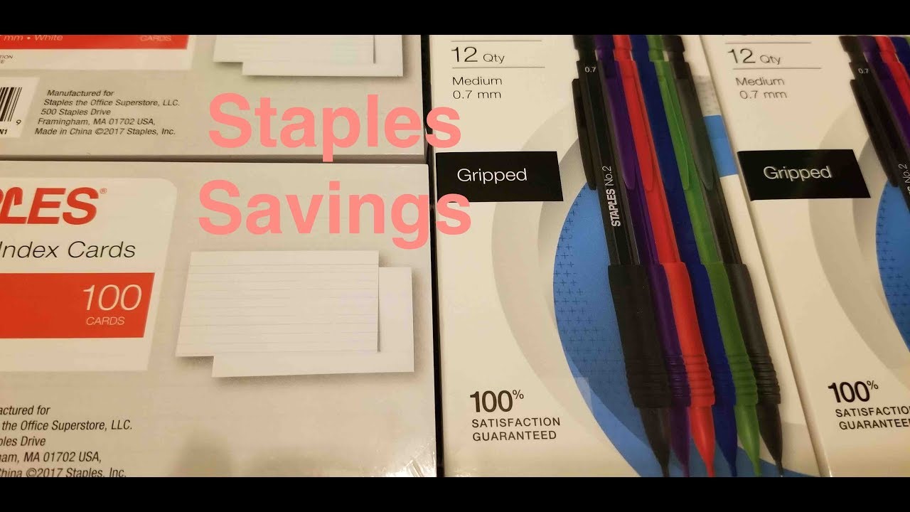Practical Staples Run - YouTube