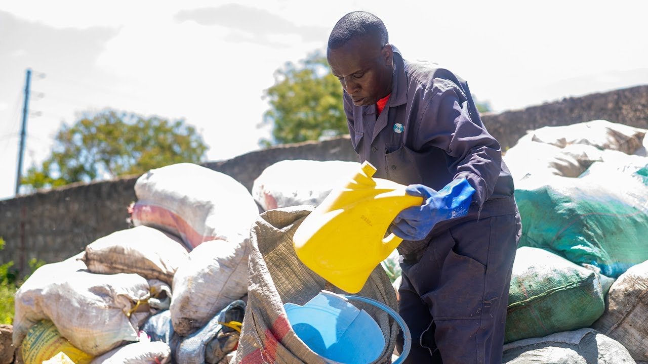 Creating employment through waste management in Likoni, Mombasa - YouTube